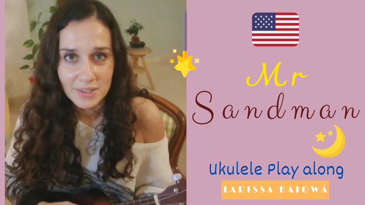 Mr Sandman Cover w/ Ukulele Chords Play along Tutorial - YouTube