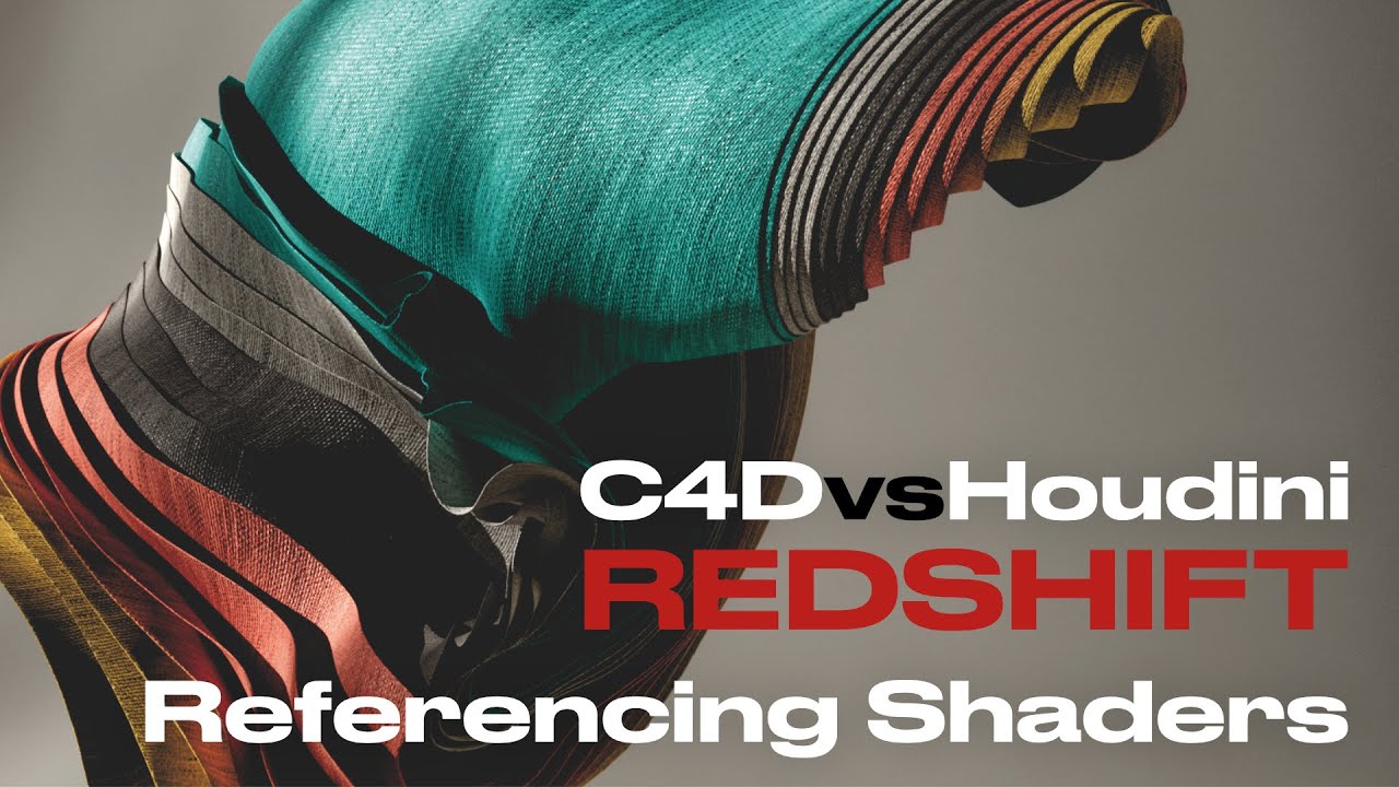 .//C4DvsHOUDINI//.REDSHIFT - Referencing Shaders - YouTube
