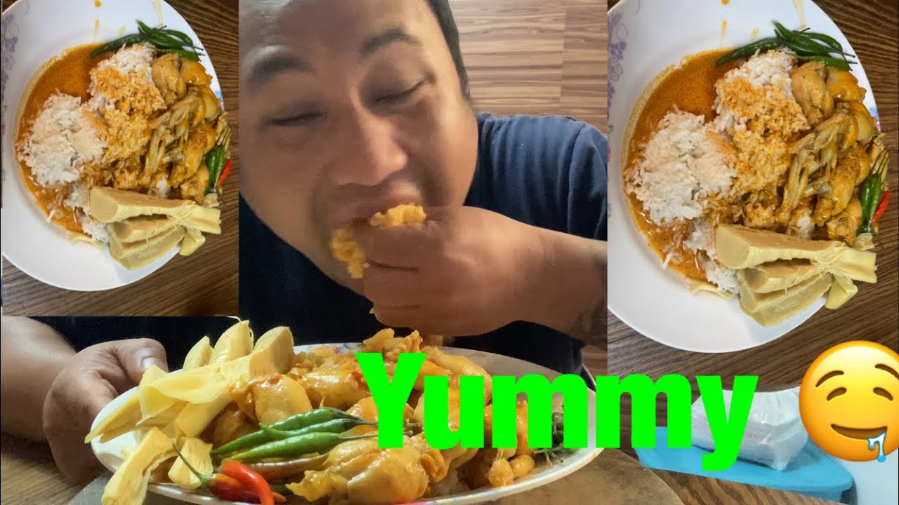 Eating rice with cooked frog leg. - YouTube
