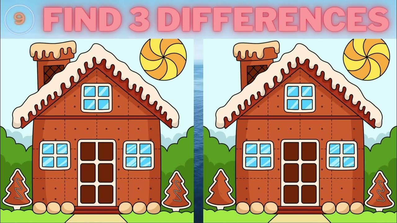 Find 3 Differences | Exercise Your Brain | Video 867 - YouTube