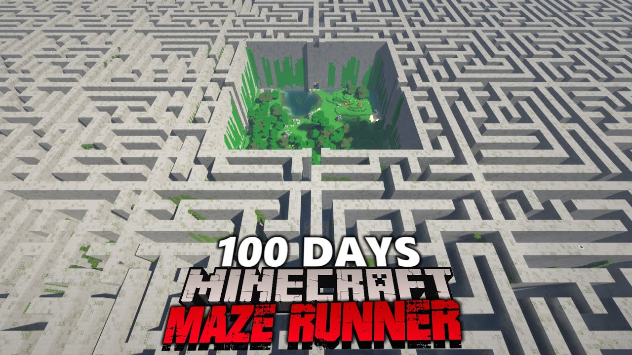 Tôi Đã Sinh Tồn 100 Ngày Minecraft Trong 1 Mê Cung Khổng Lồ ... (2 ...