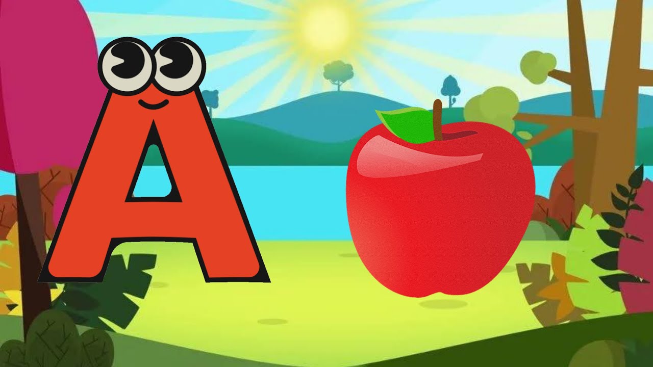 Afor Apple Bforball |Abc phonics song for kids - YouTube