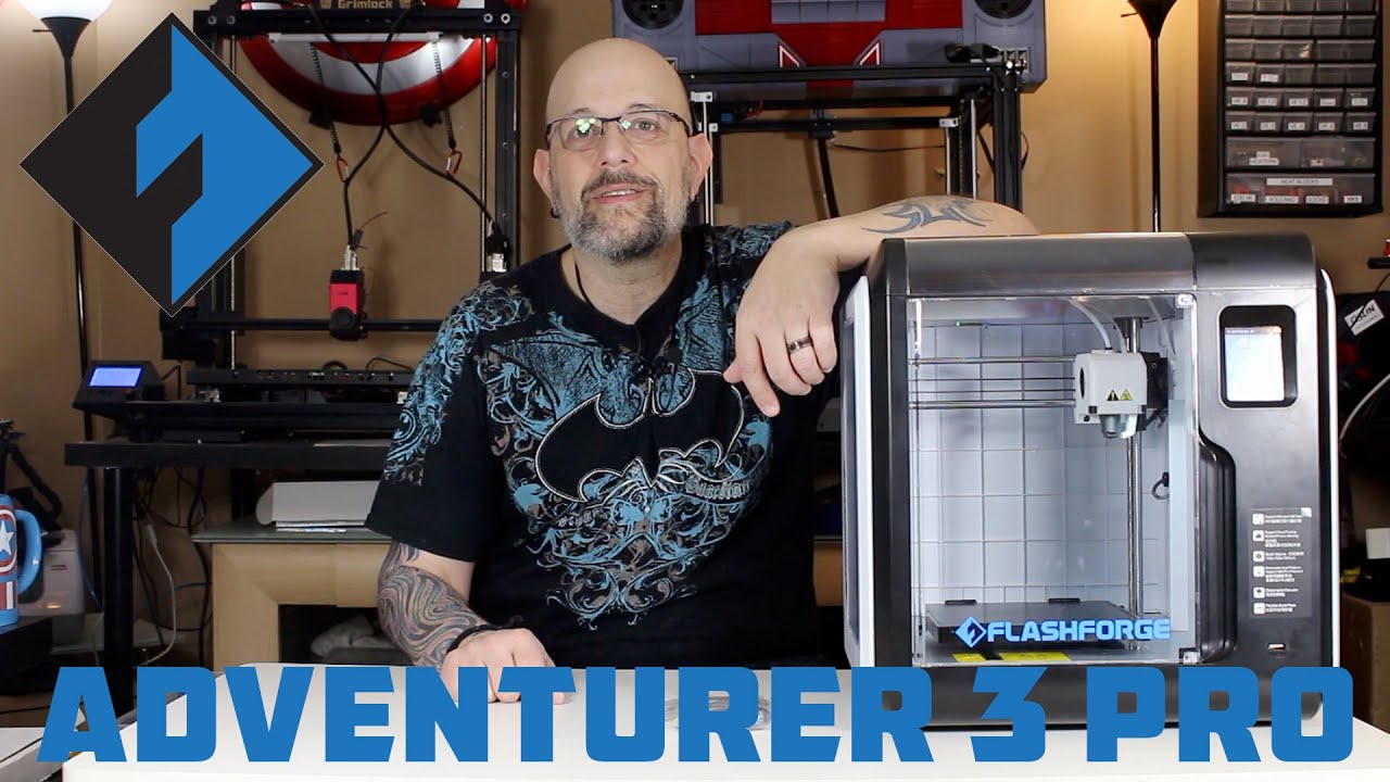 Flashforge Adventurer 3 Pro - YouTube
