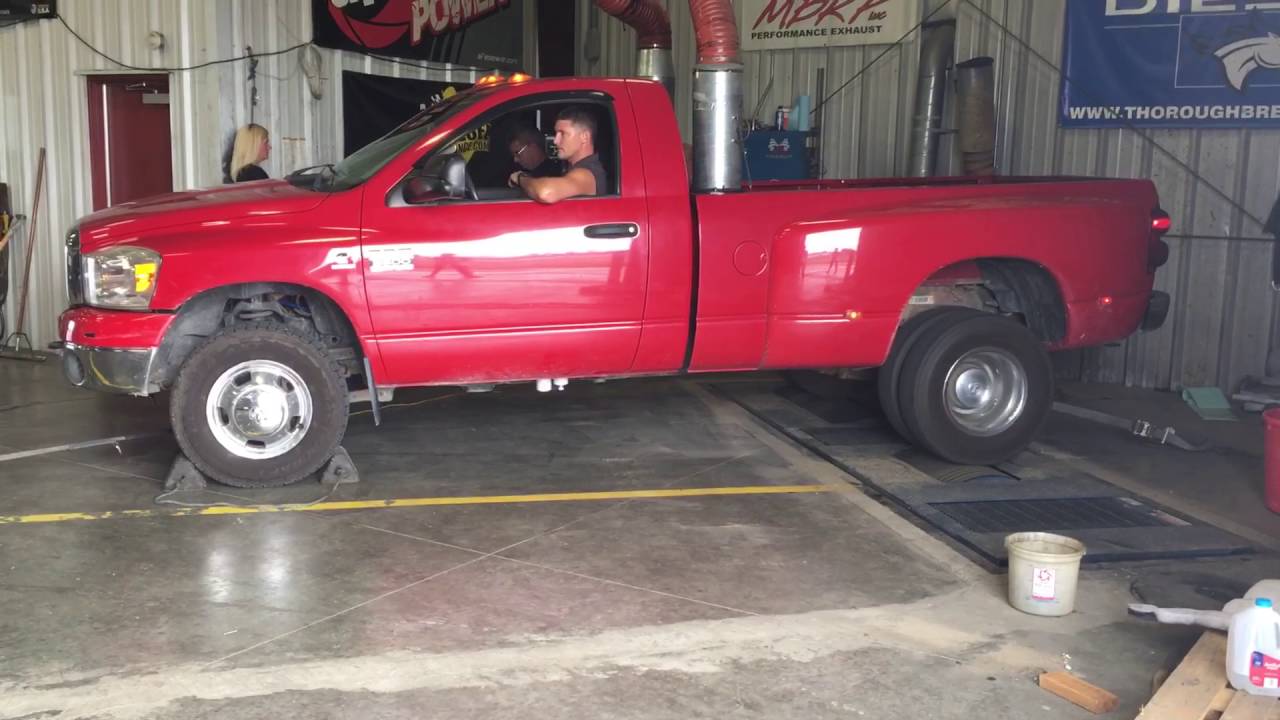 24v Cummins 3500 dyno test - YouTube