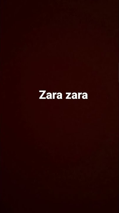 zara zara my own vocal #shorts - YouTube