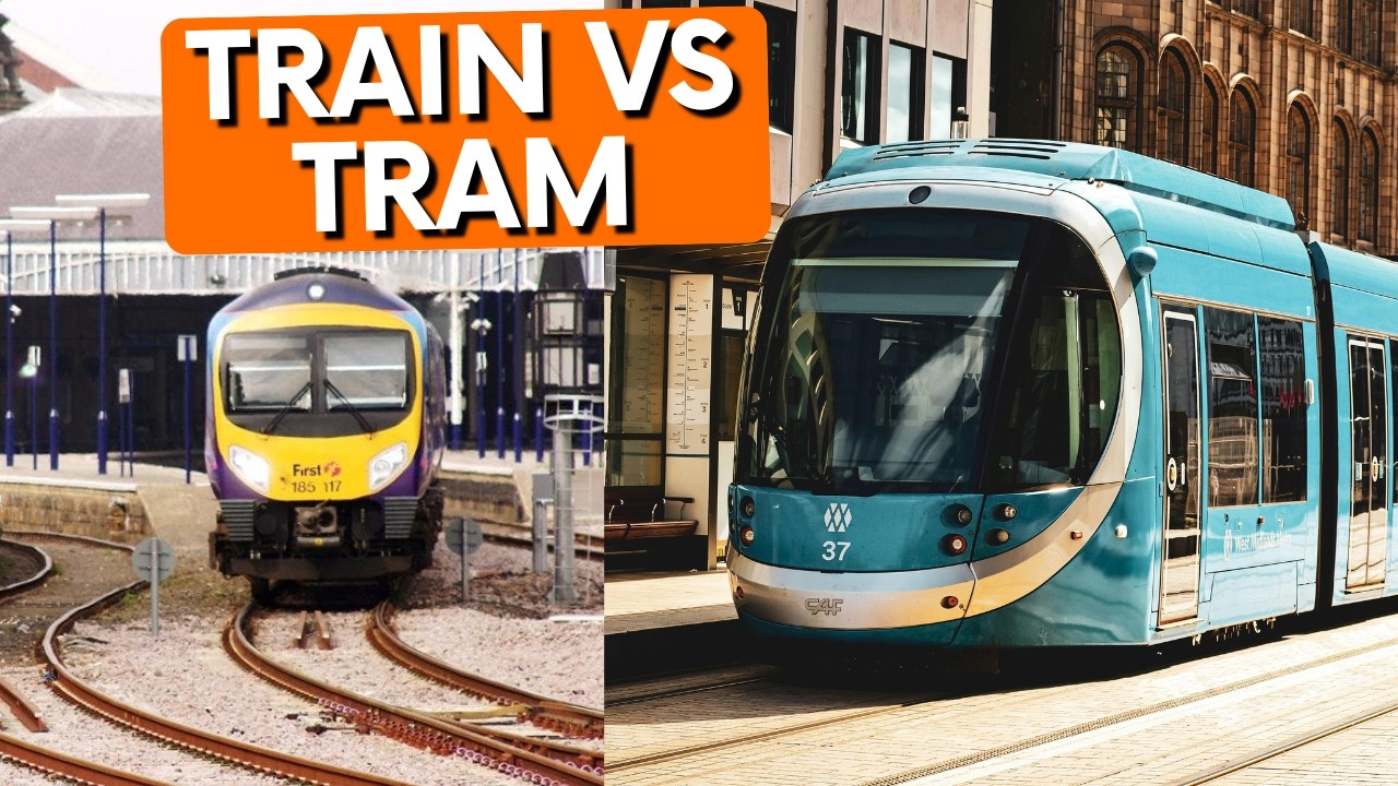 Mainline vs Metro vs Light Rail vs Trams: What’s the Difference? - YouTube