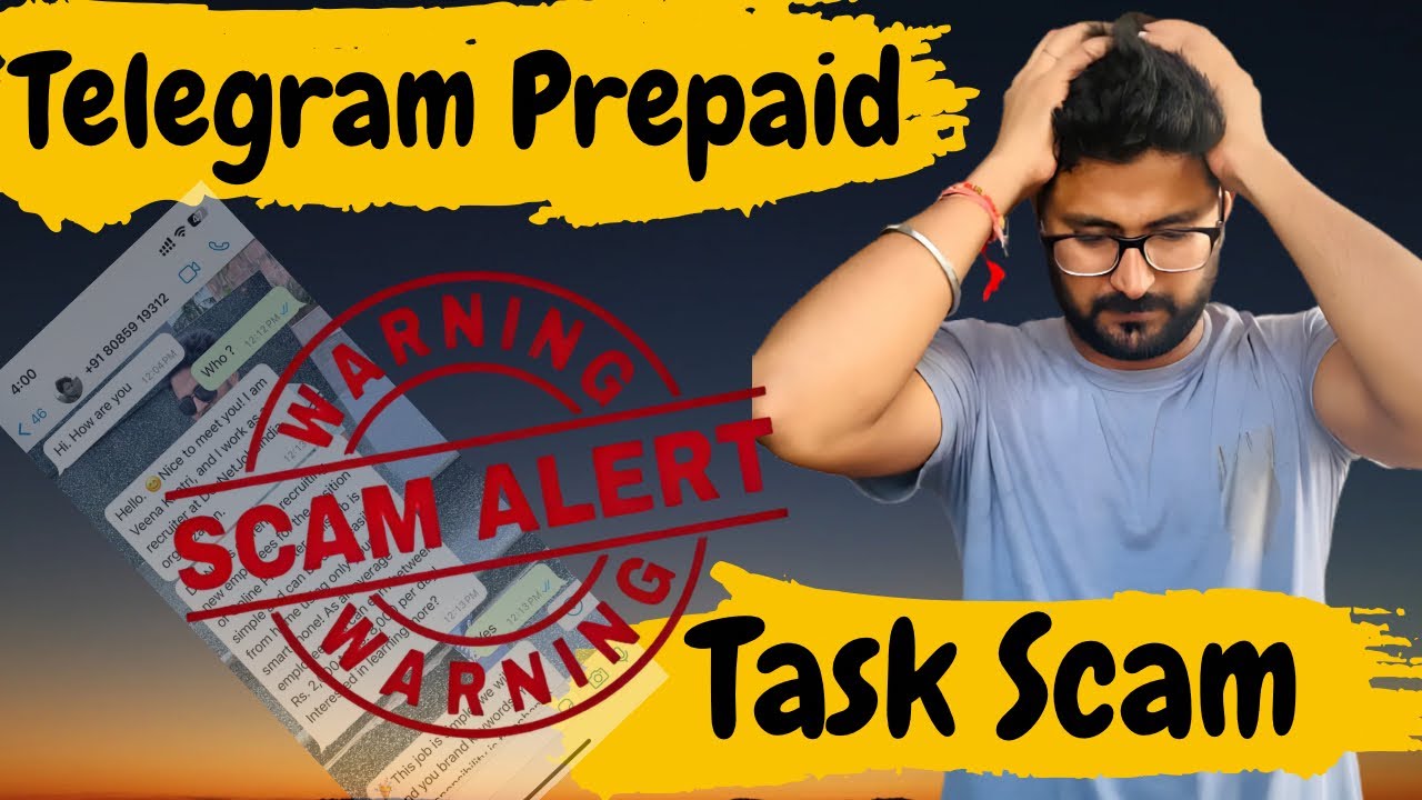 Telegram Prepaid Task Scam || New Technique of Telegram Prepaid Task ...