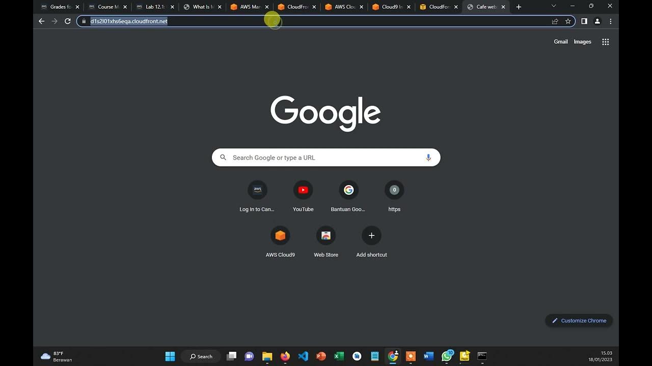 Lab Module 12.1: Implementing Application Authentication Using Amazon Cognito - YouTube