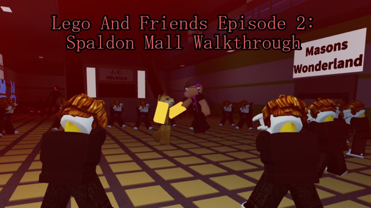 Roblox Lego and Friends Episode 2 Spaldon Mall walkthrough! (Game by ...