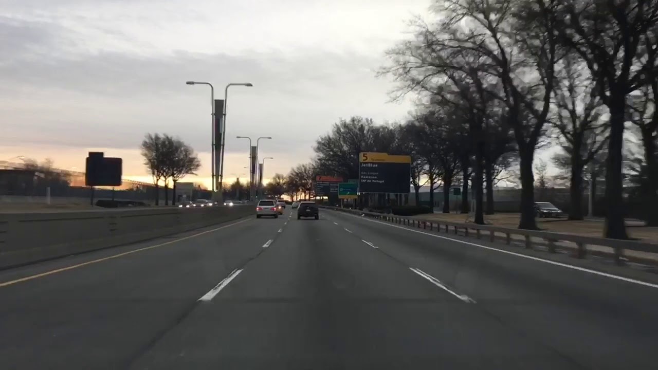 JFK International Airport Terminal 4 Drop-off - YouTube