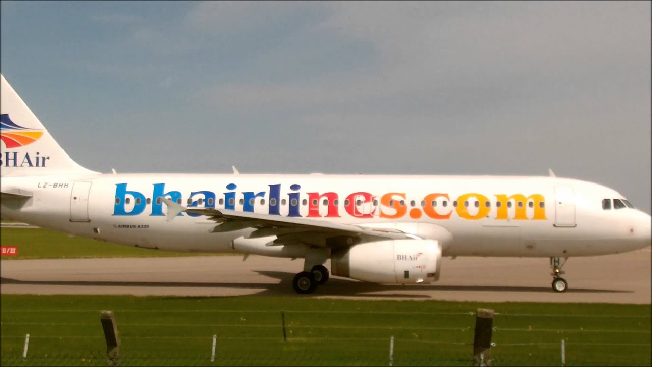 BH Airlines | A320 | LZ-BHH | New Livery | Landing And Takeoff At East ...