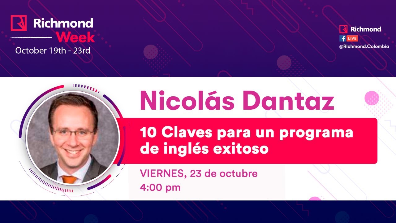 EN VIVO 🔴 “10 Claves para estructurar un programa de inglés exitoso” # ...