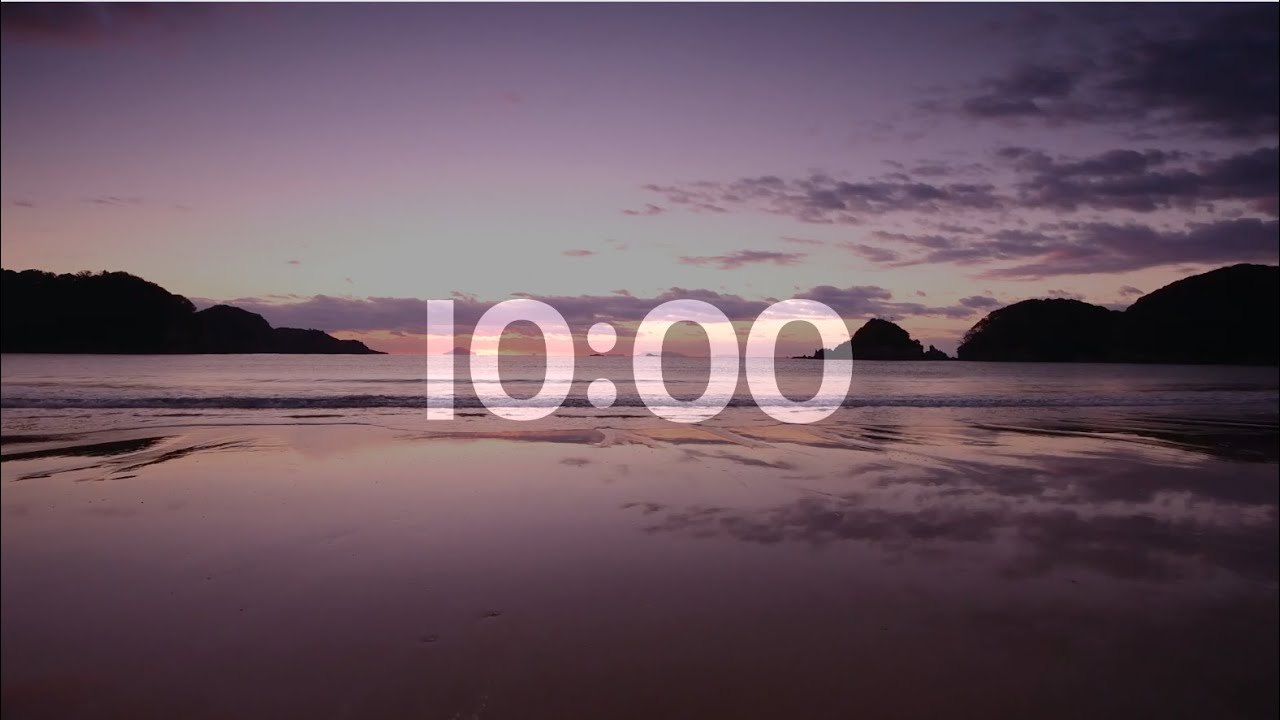 10 Minute Timer Countdown - Calm and Relaxing Music - YouTube