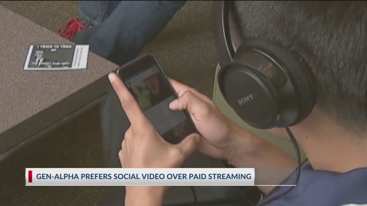 Gen-Alpha prefers social videos over streaming, research shows - YouTube