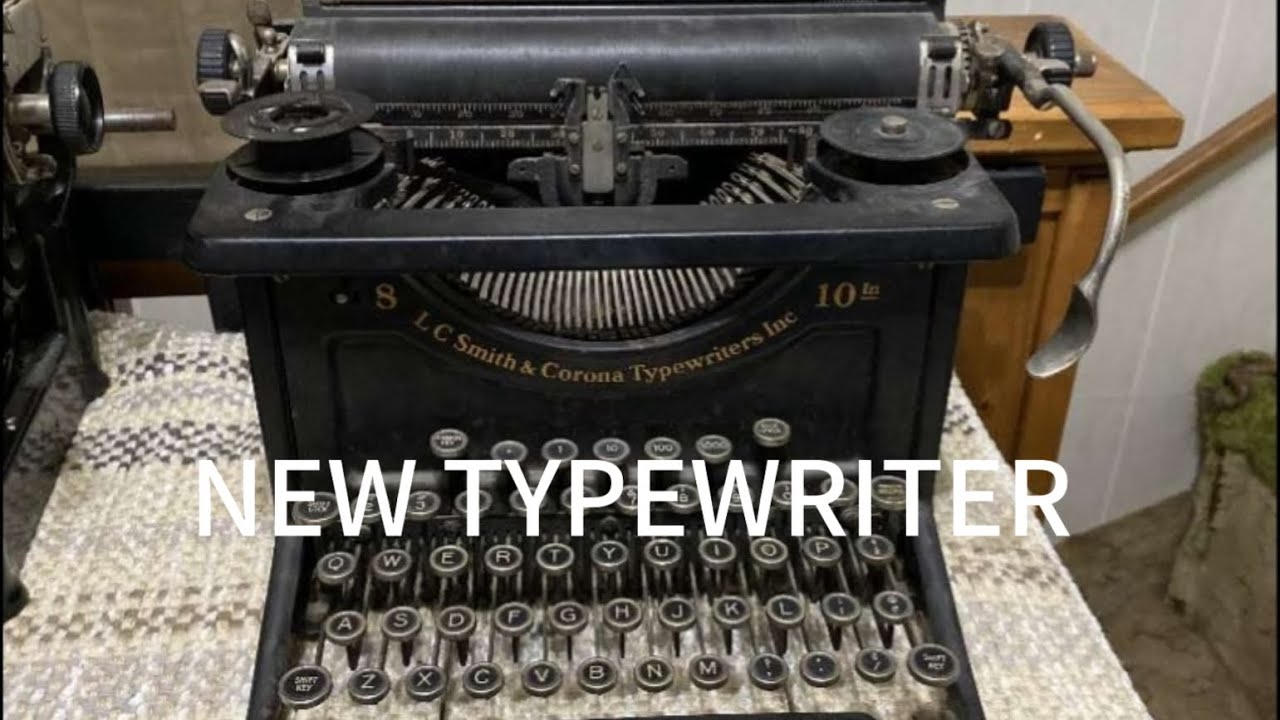 New Typewriter!!! - YouTube