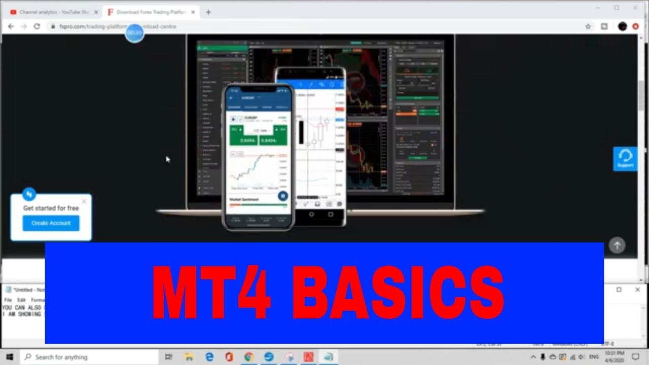 MT4 basic tutorial for beginners!-MTPA Forex - YouTube