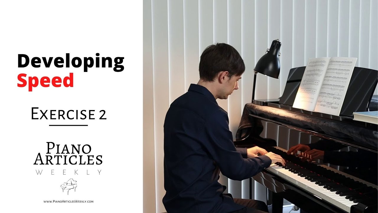 Fast piano scales: note-addition exercise for speed development - YouTube