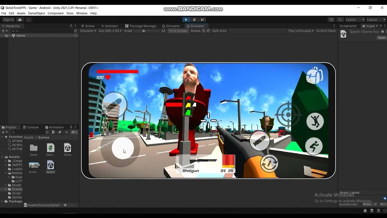 Skibidi Toilet Shooting Trending Game Unity Source Code #unity #unity3d #unitydev # ...