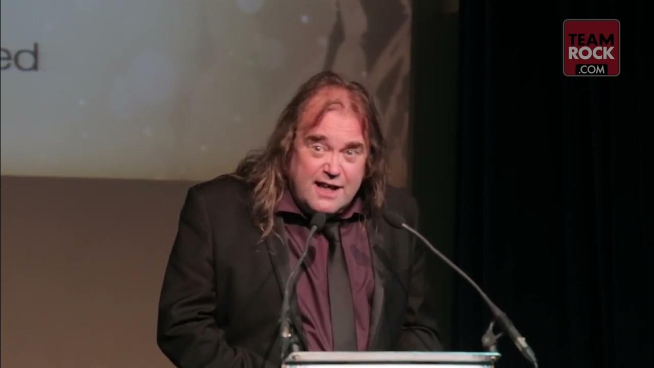Robert John Godfrey accepts the Visionary Award - YouTube