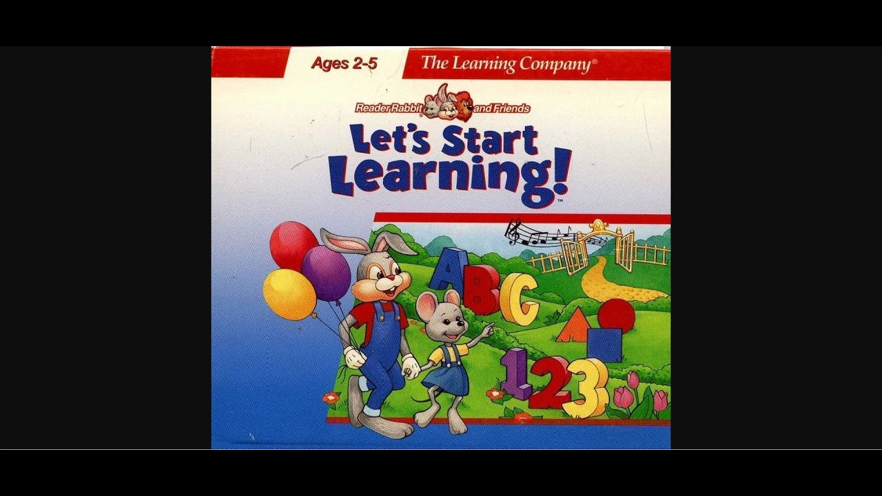 Let's Play: Reader Rabbit and Friends: Let's Start Learning! (1995) (Part 2) (No Commentary ...