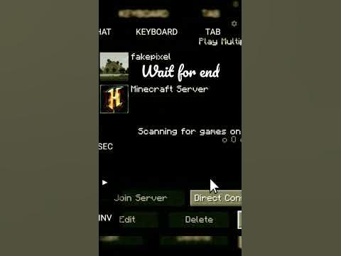HYPIXEL IP IN MINECRAFT BEDROCK AND JAVA [HYPIXEL] #shorts #subscribe # ...