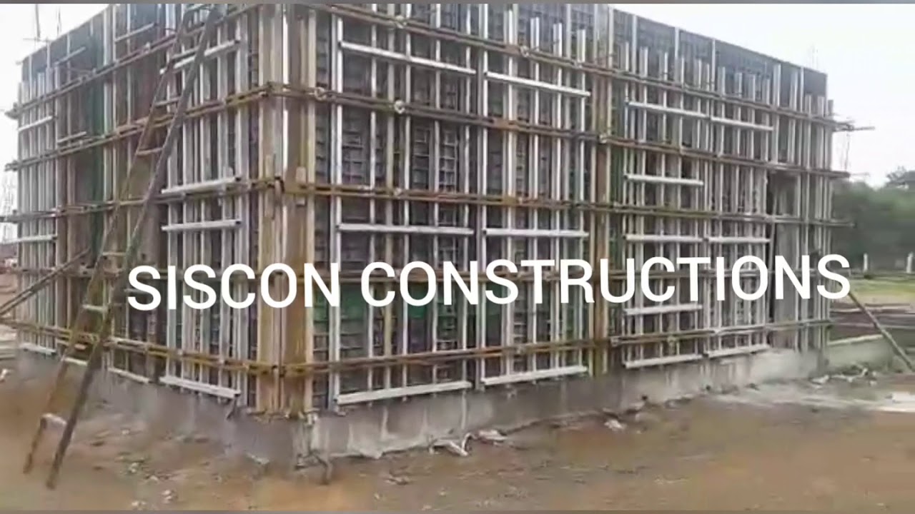 Formwork to cast Concrete house - YouTube