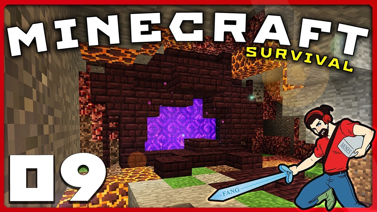 Minecraft Survival | THE NETHER CAVE! || [S01E09] Vanilla 1.12 Lets ...