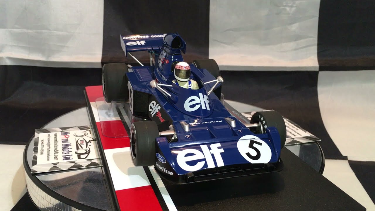 Jackie Stewart Tyrrell Ford 006 #5 Winner Monaco GP 1973 - YouTube
