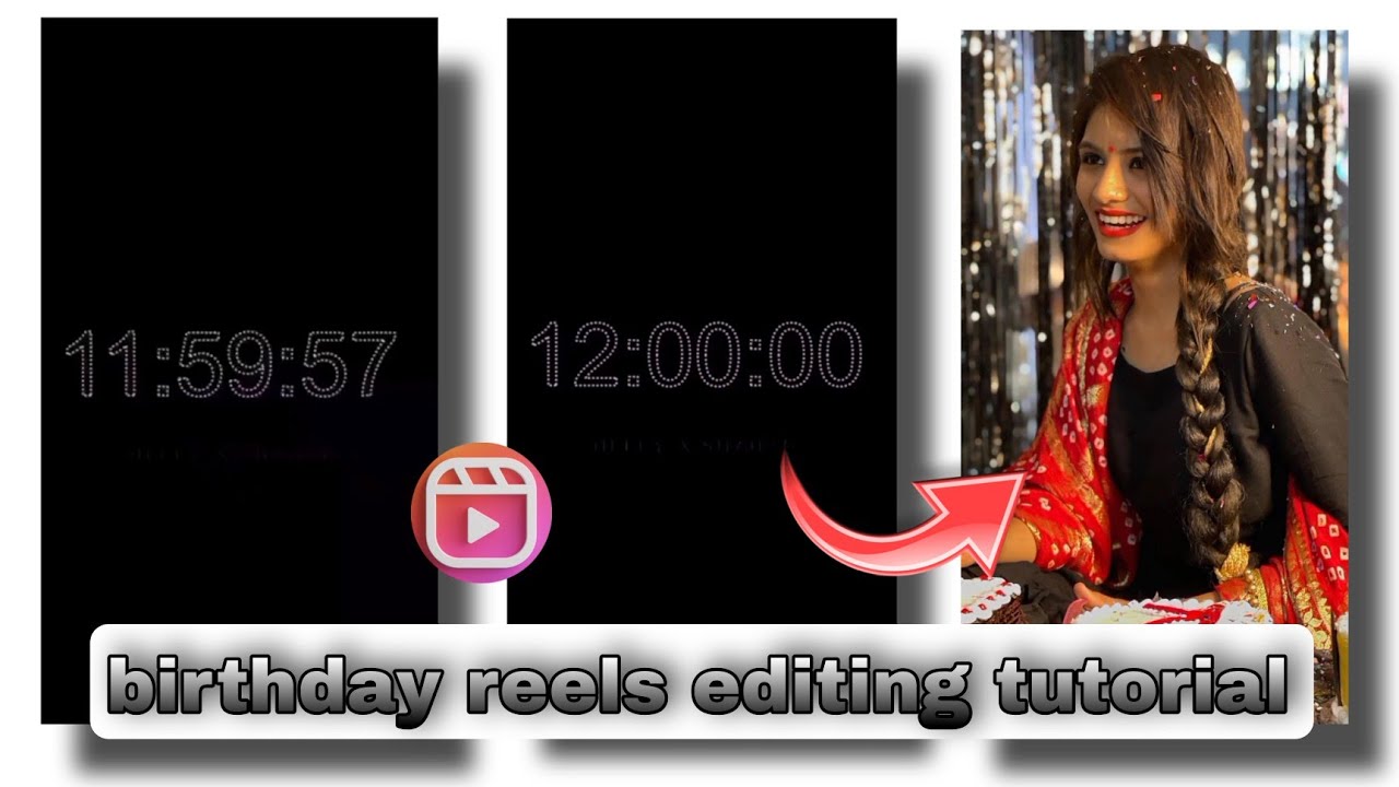 1 2 3 happy birthday viral video editing | instagram reels editing ...