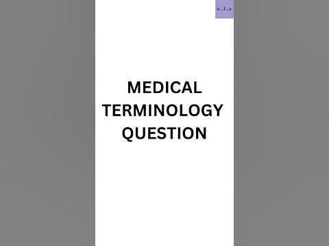MEDICAL TERMINOLOGY QUESTIONS| CPC EXAMINATION| MEDICAL CODING AND ...