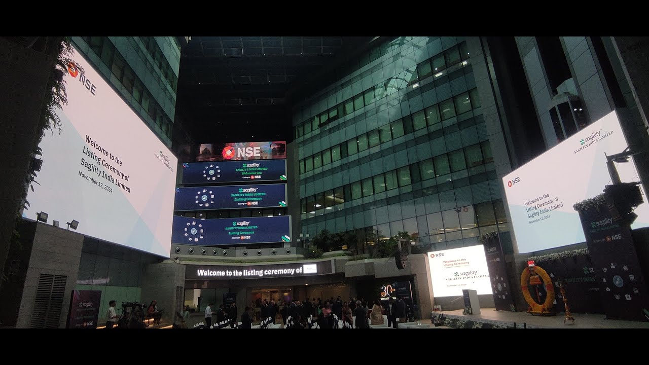 Listing Ceremony of Sagility India Limited - YouTube