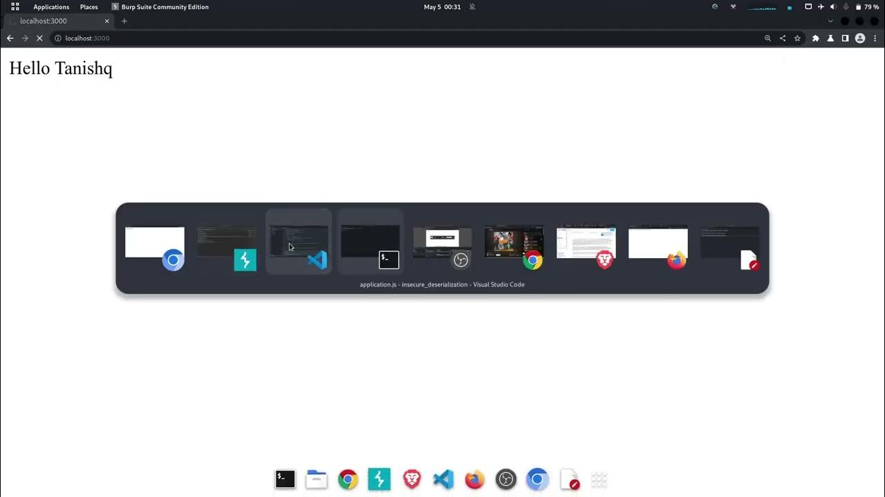 node-serialize deserialization with proper explaination and exploitation - YouTube