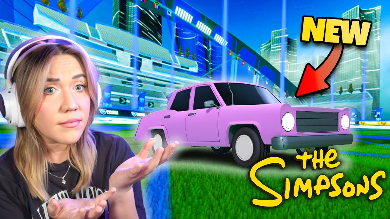 The Simpsons ROCKET LEAGUE COLLAB is a GAME CHANGER | New Item Shop ...