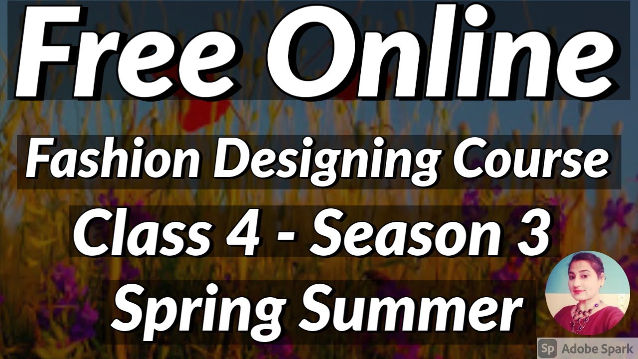 Free Online Fashion Designing Course Class 4 // Element Of Designs ...
