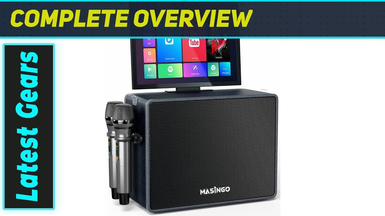 MASINGO Alto X6: The Ultimate All-In-One Karaoke System - YouTube