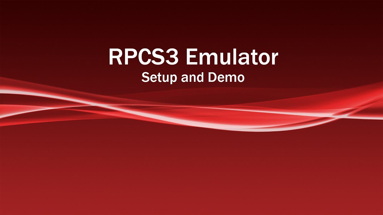 RPCS3 Emulator Setup and Demo October 2021 - YouTube