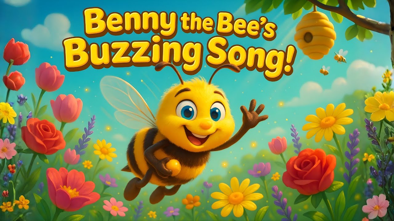 Benny the Bee’s Buzzing | Fun for Kids - YouTube