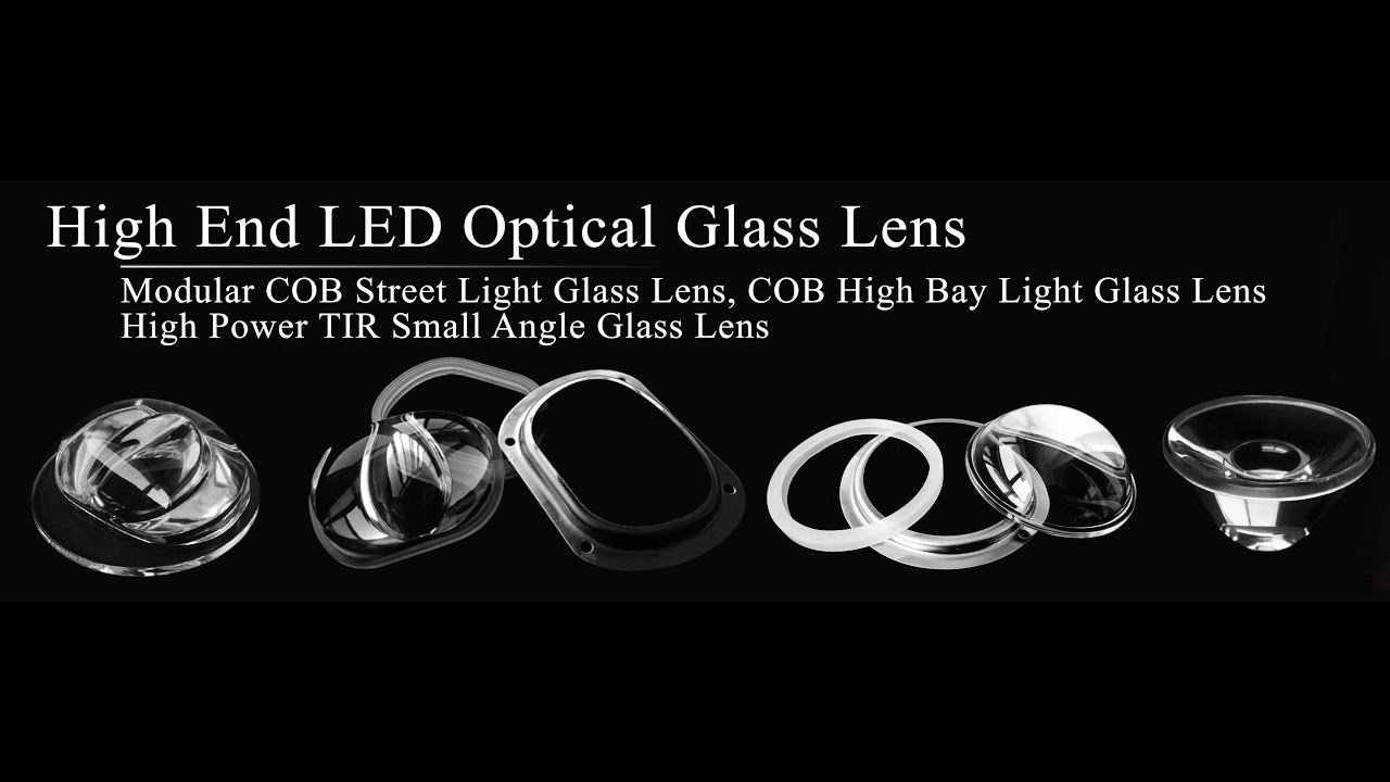 led lighting glass lens - YouTube