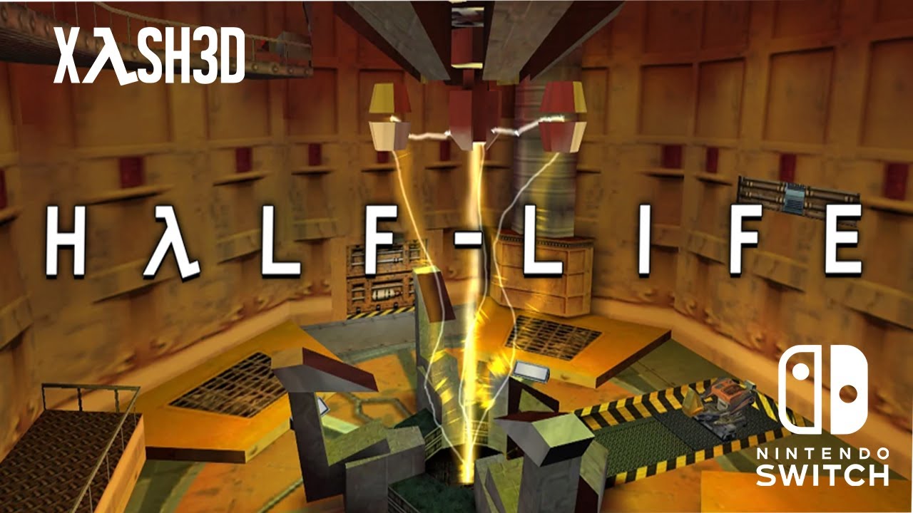 Half-Life on Nintendo Switch - Docked Mode Gameplay [xash3D] - YouTube