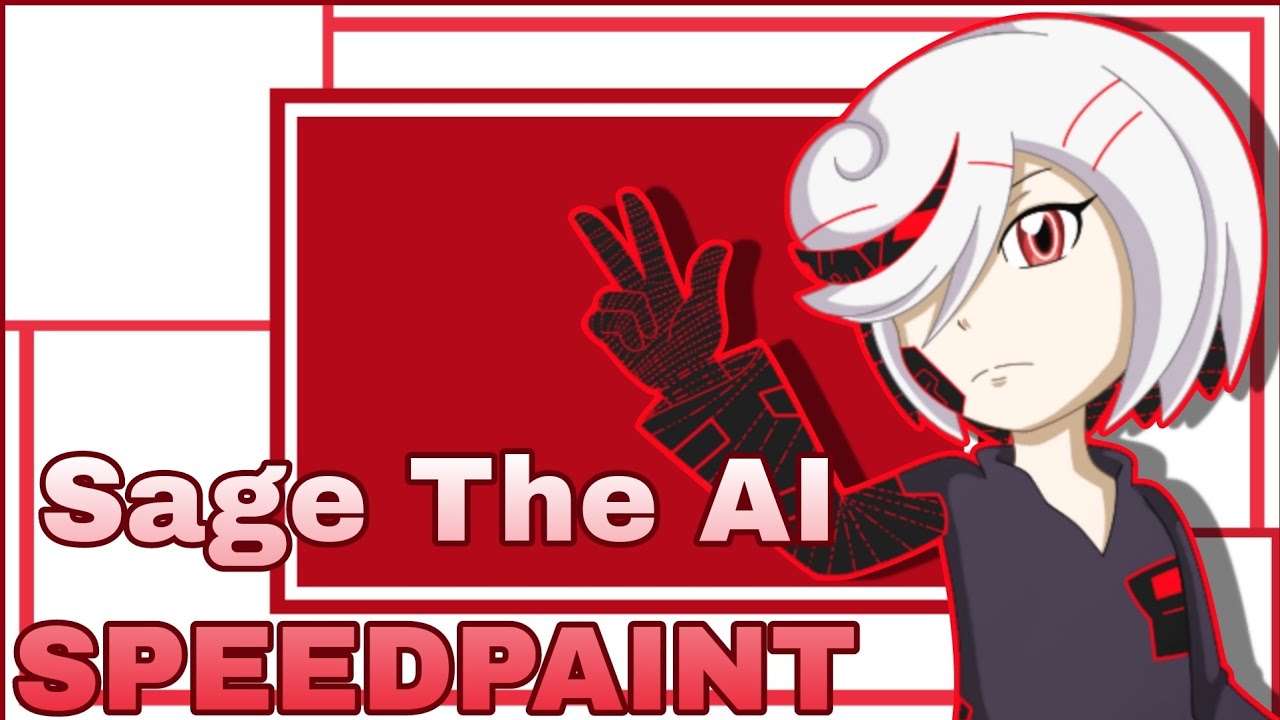 Sage the AI | SPEEDPAINT - YouTube