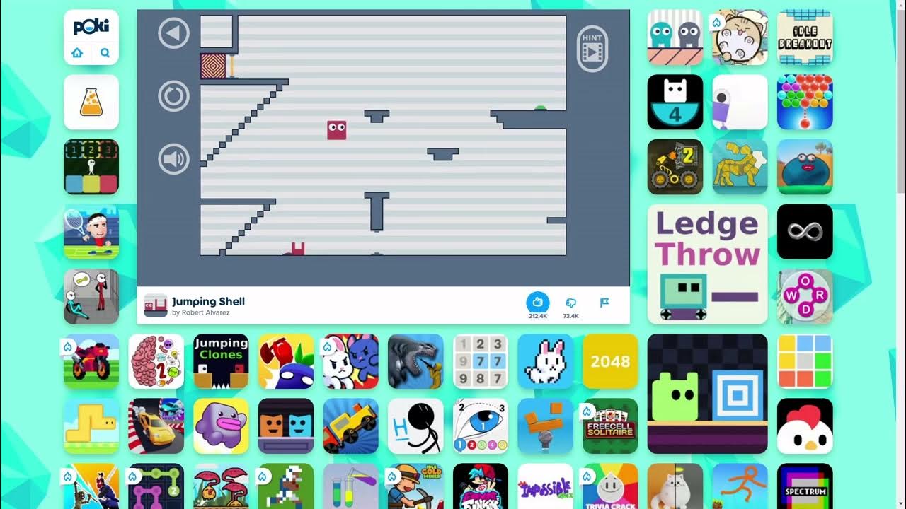 Jumping Shell Level 8 in 9.567 [WR] - YouTube