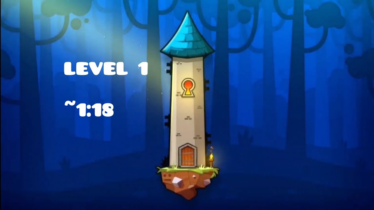 Geometry Dash 2.2 - The Tower Level 1 in ~1:18 minutes - YouTube