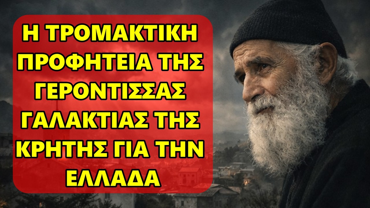 [ΕΚΤΑΚΤΟ] Η Γερόντισσα Γαλακτία ΠΡΟΚΑΛΕΙ ΑΝΑΤΡΙΧΙΛΕΣ σε ολόκληρη την ...