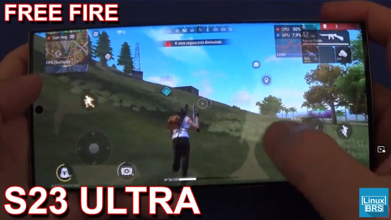 SAMSUNG GALAXY S23 ULTRA - GAMEPLAY ANDROID - FREE FIRE - YouTube