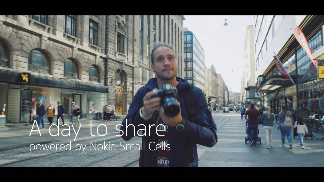 A day to share – powered by Nokia Small Cells | teaser - YouTube