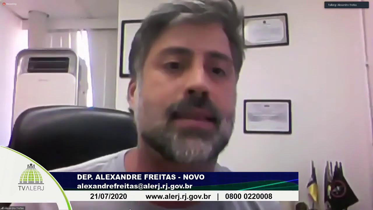 Sessão Extraordinária Alexandre Freitas 21 07 2020 - YouTube