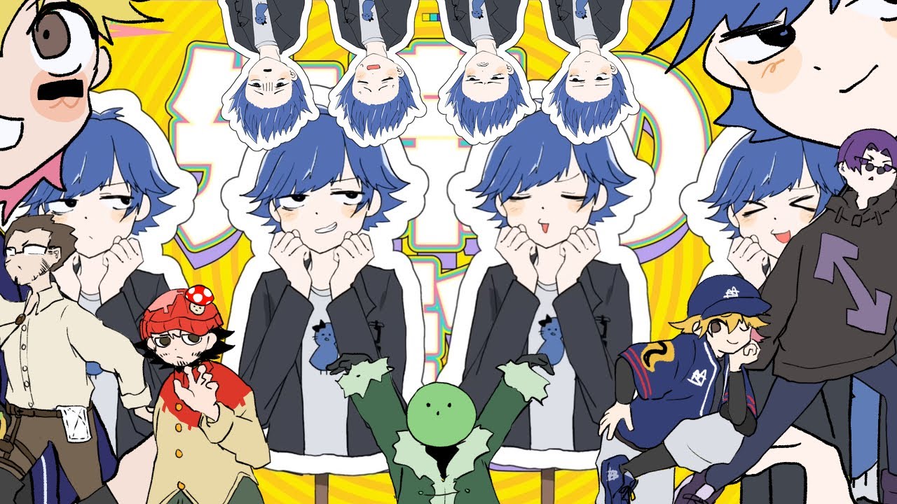 【手描き実況者MAD】〒レパシ【mzyb】 - YouTube