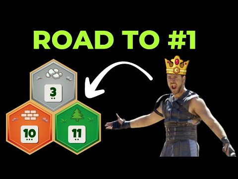Catan Pro Climbs To Rank #1 - Game 18 \