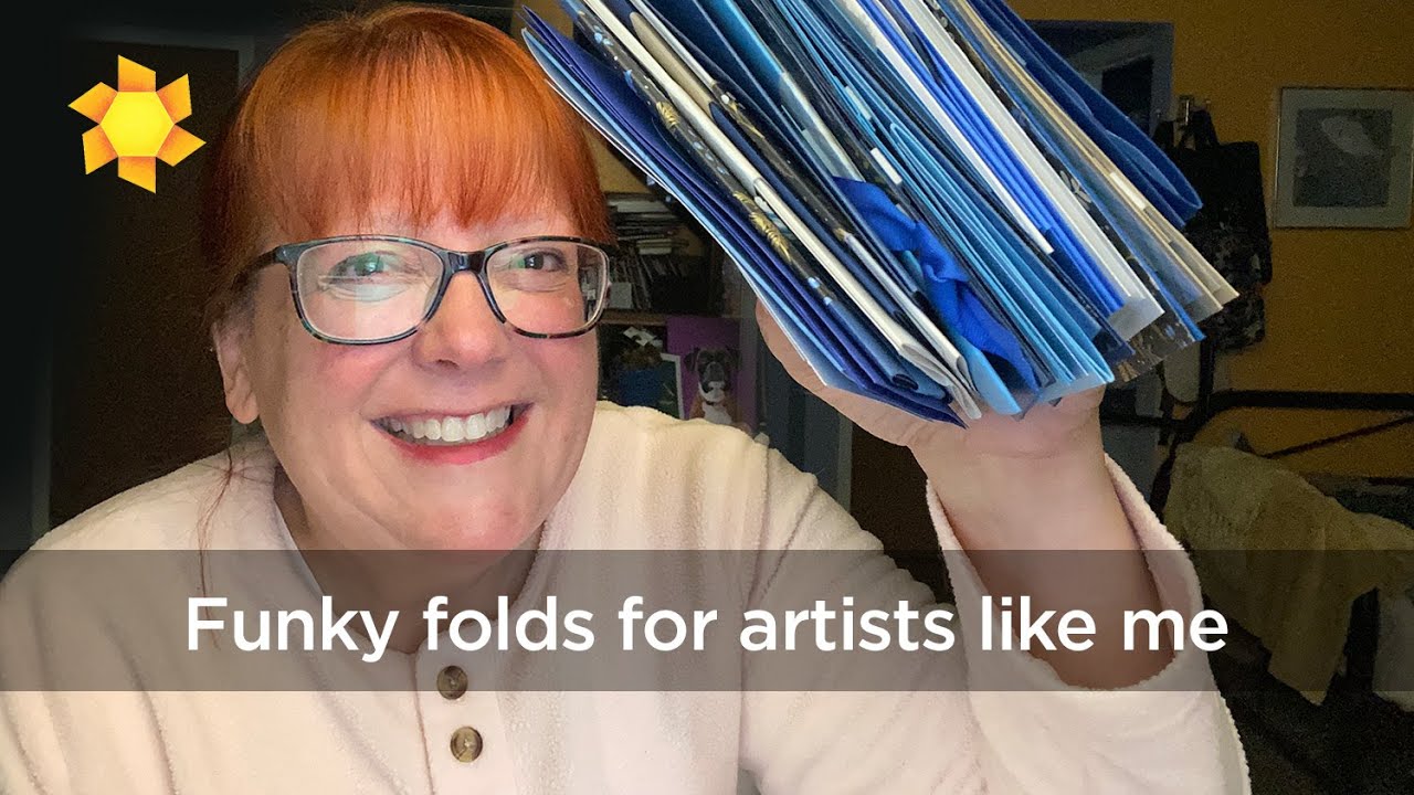 Funky Fold Cards for artists like me - YouTube