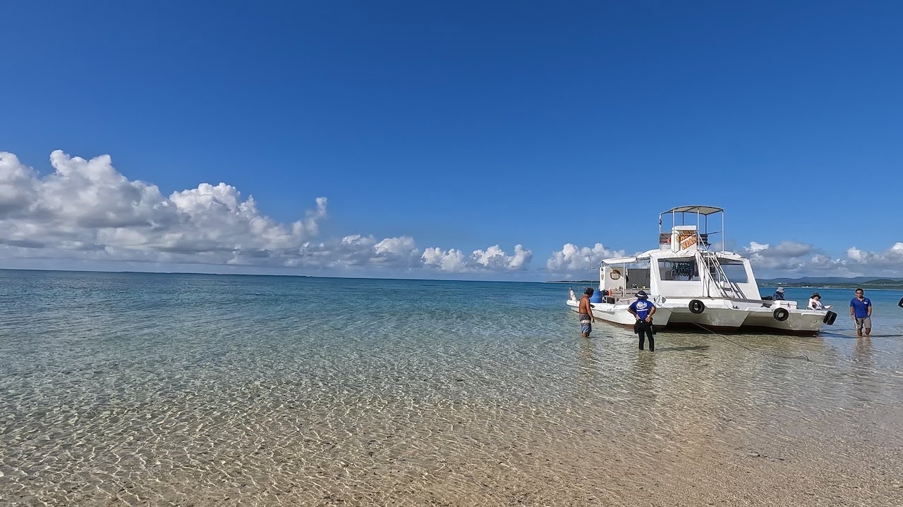 【沖縄 幻の島(浜島) と小浜島シュノーケリング】Okinawa Phantom Island (Hama Island) 2023 Sept ...